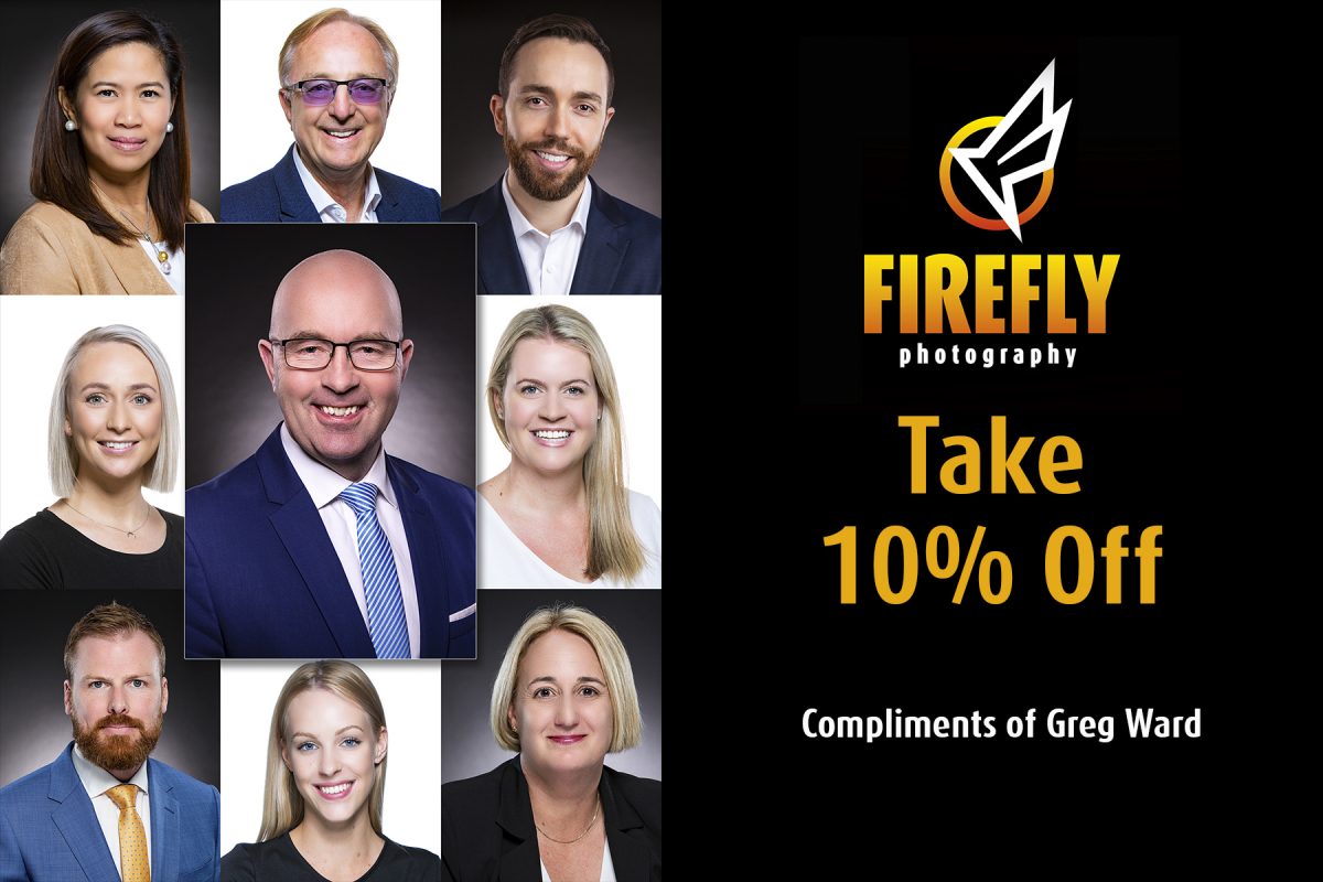 Loyalty Program - Never pay for a headshot again - Firefly Photography
